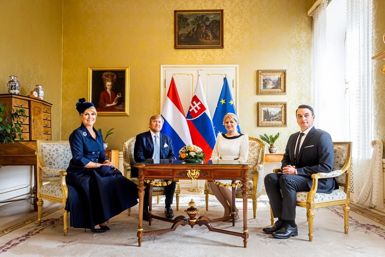 The King and Queen of the Netherlands Pay State Visit to Slovakia ...