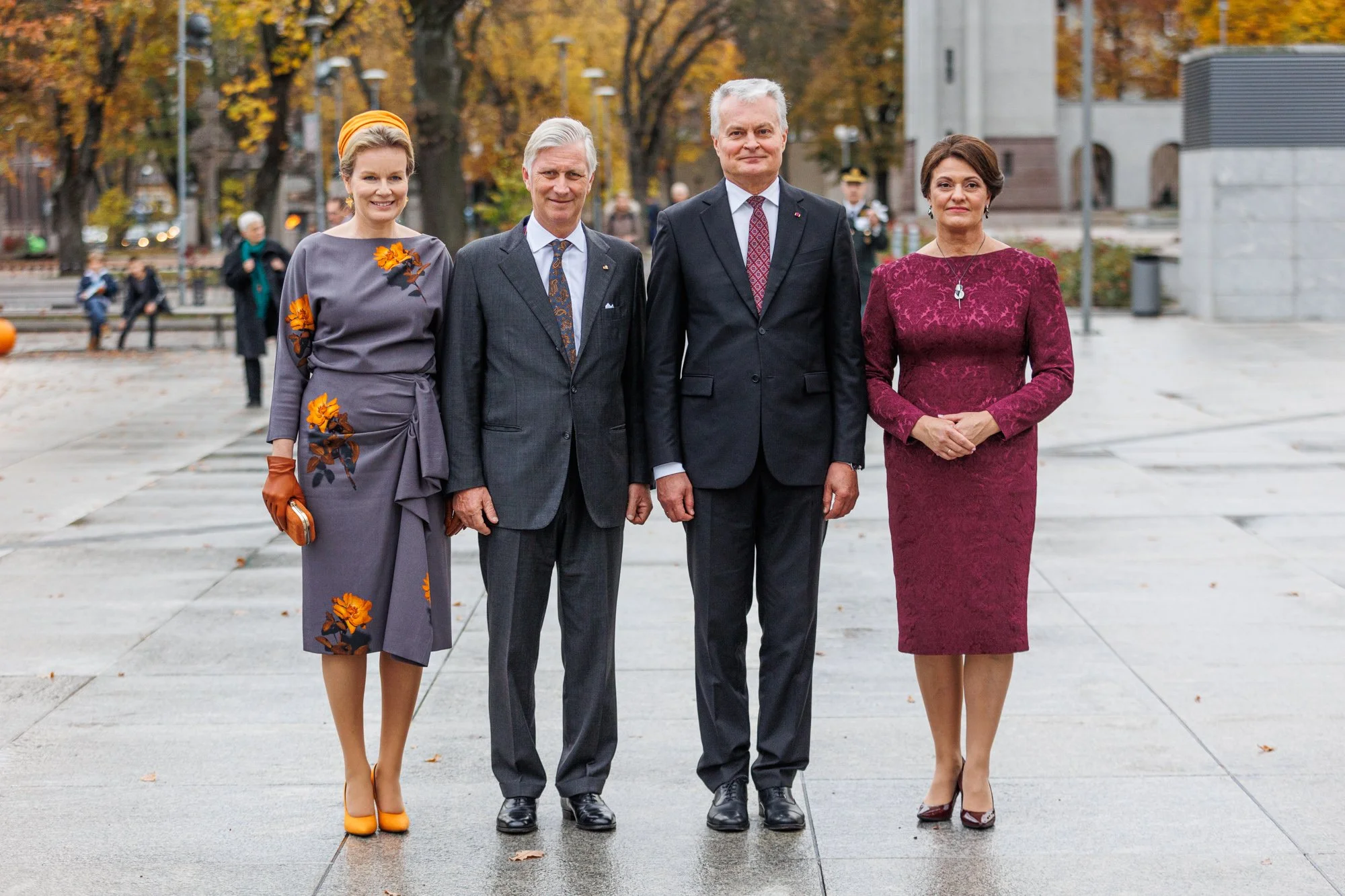 The King and Queen of the Belgians Visit Kaunas, Lithuania — Royal ...