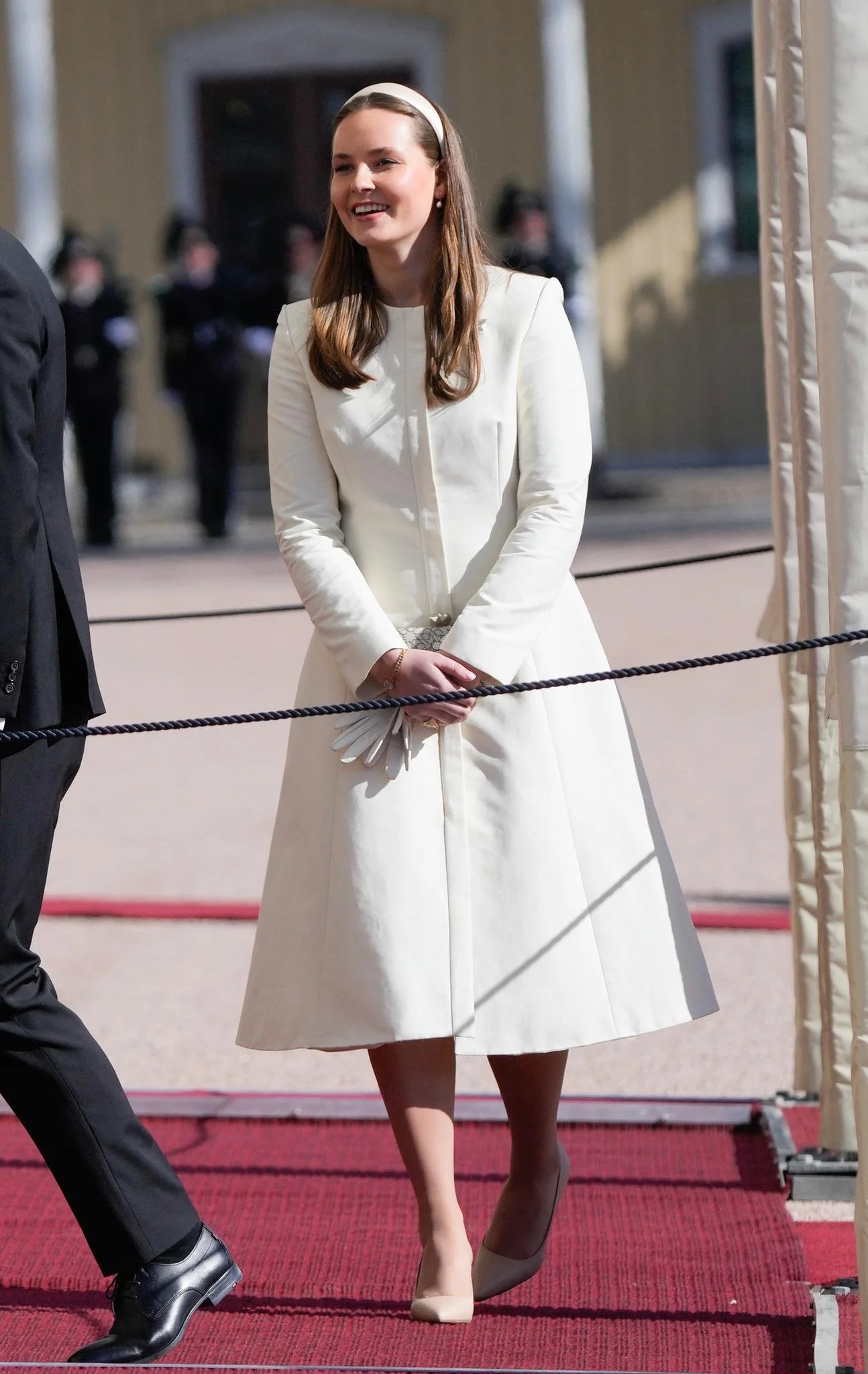 Princess Ingrid Alexandra Attends the Welcoming Ceremony for the ...