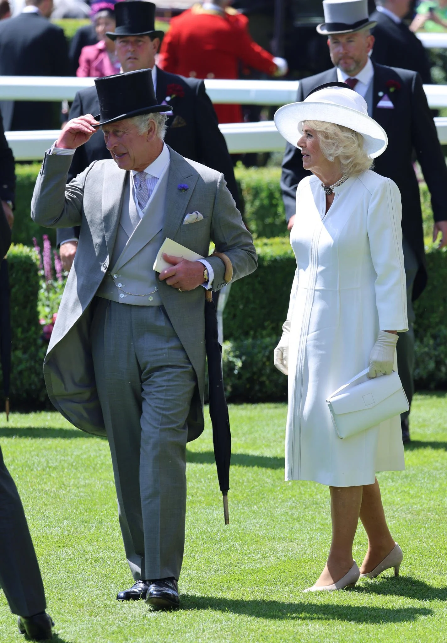 The King and Queen of the United Kingdom Attend Royal Ascot 2023 Day 4 ...