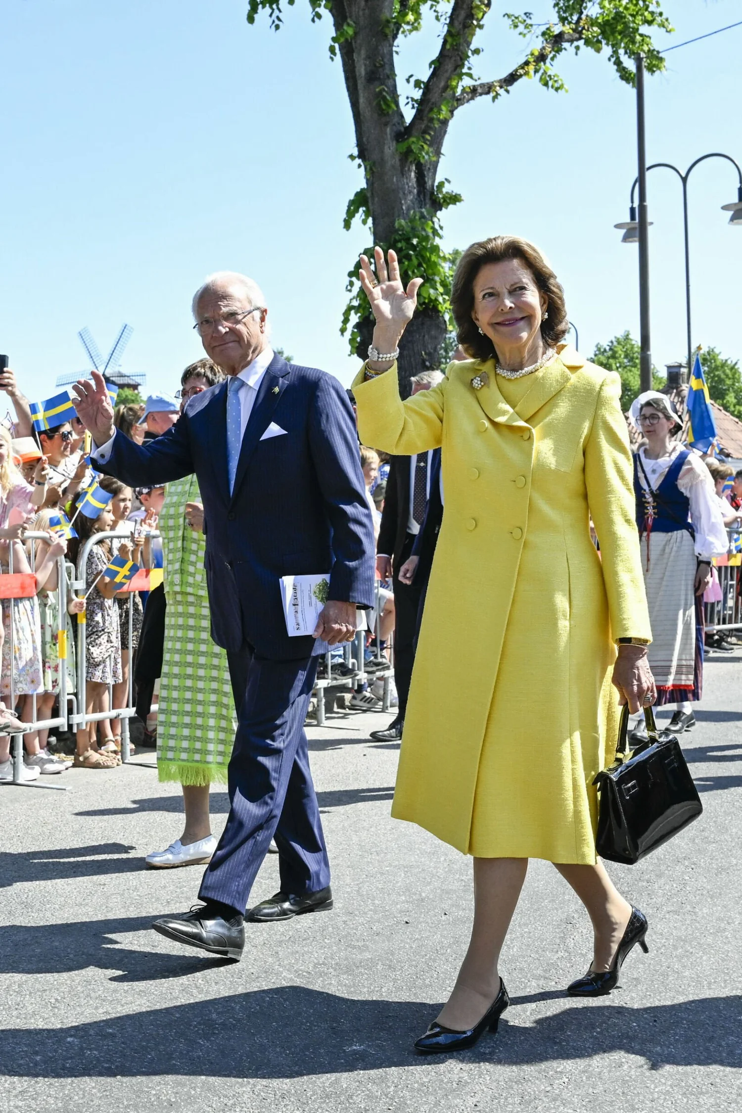 The King and Queen of Sweden Visit Strängnäs on National Day — Royal ...