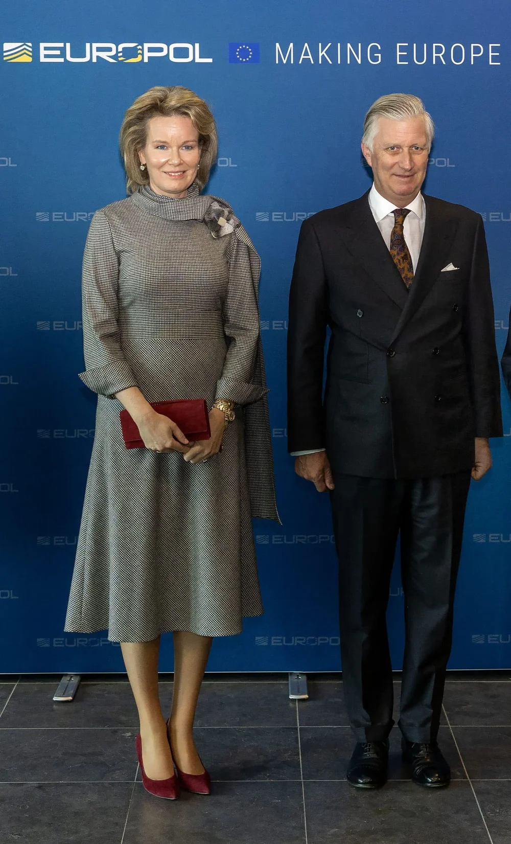 The King and Queen of the Belgians Visit Europol in The Hague — Royal ...
