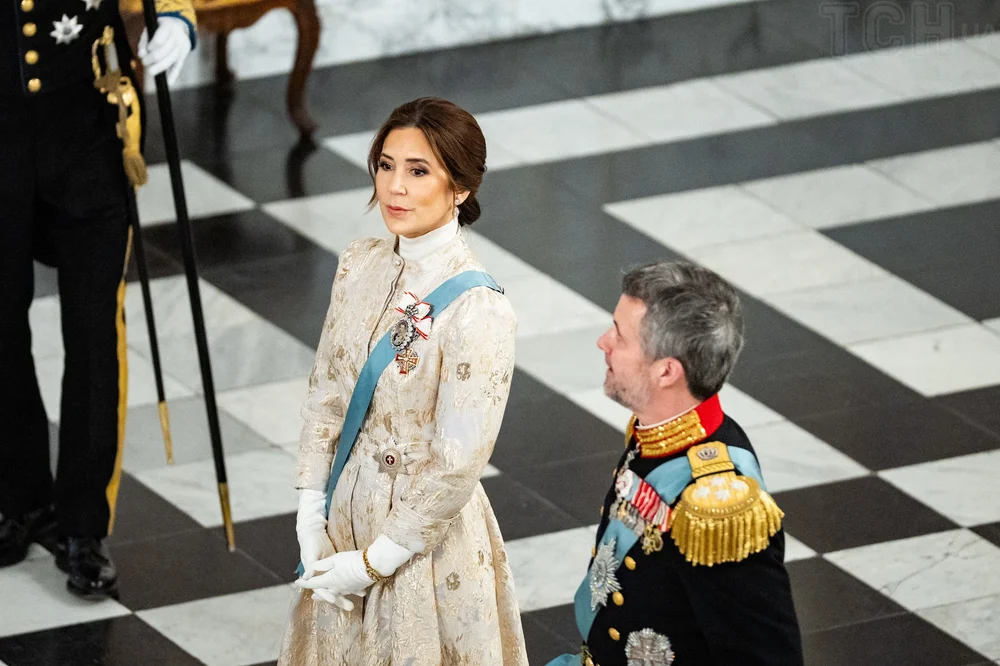 The King and Queen of Denmark Host the 2025 New Year Reception for ...
