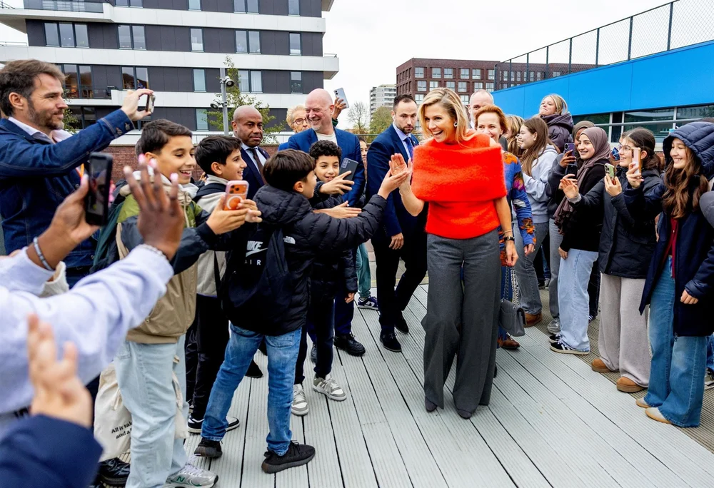 Queen Maxima Attends MIND US Project in Haarlem — Royal Portraits Gallery