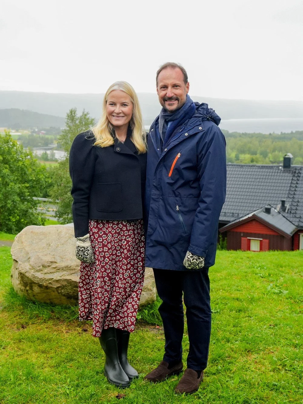 The Crown Prince and Crown Princess of Norway Visit the County of ...