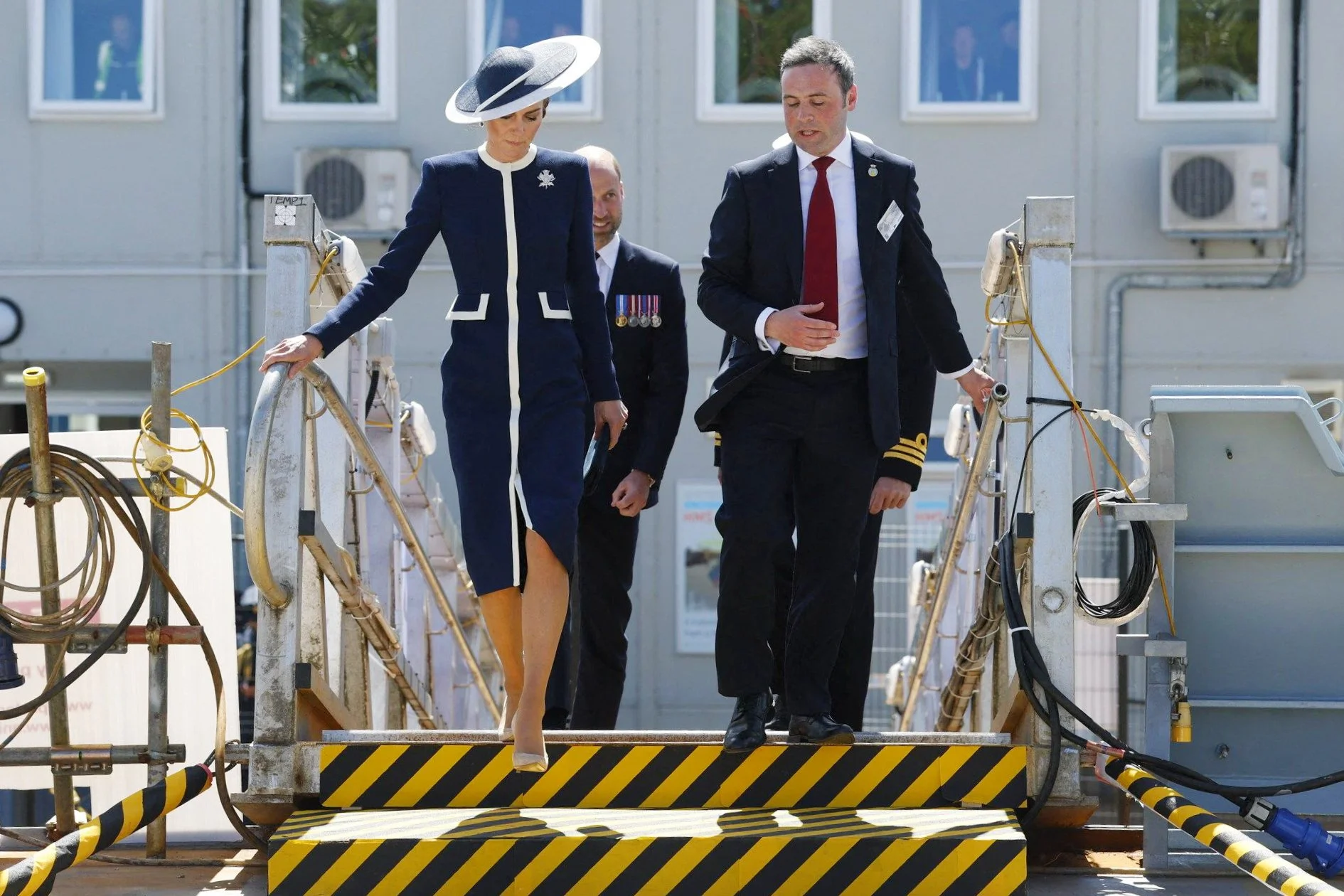 The Duke and Duchess of Rothesay Christen HMS Glasgow — Royal Portraits ...