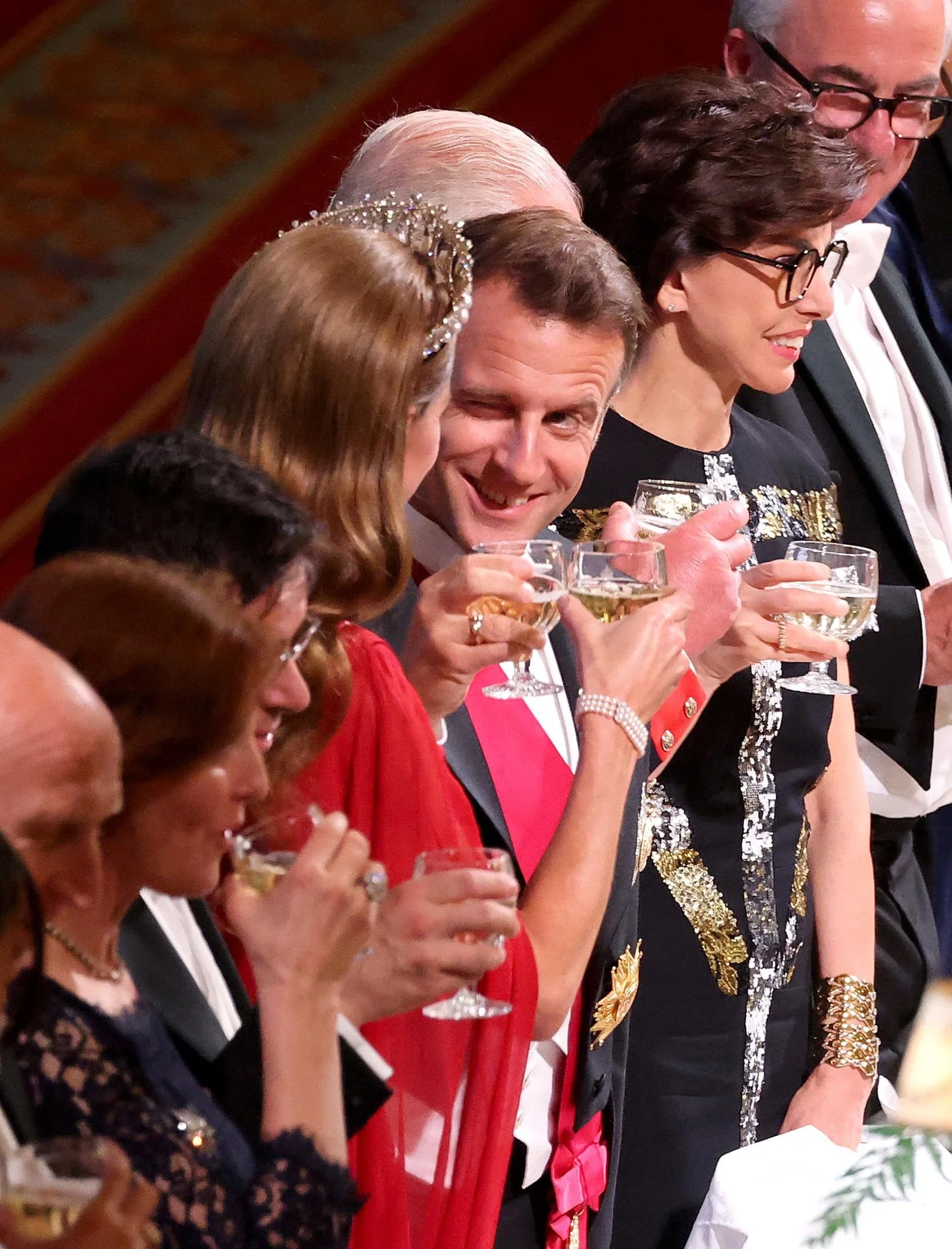 The Prince and Princess of Wales Attend State Banquet in Honour of the ...
