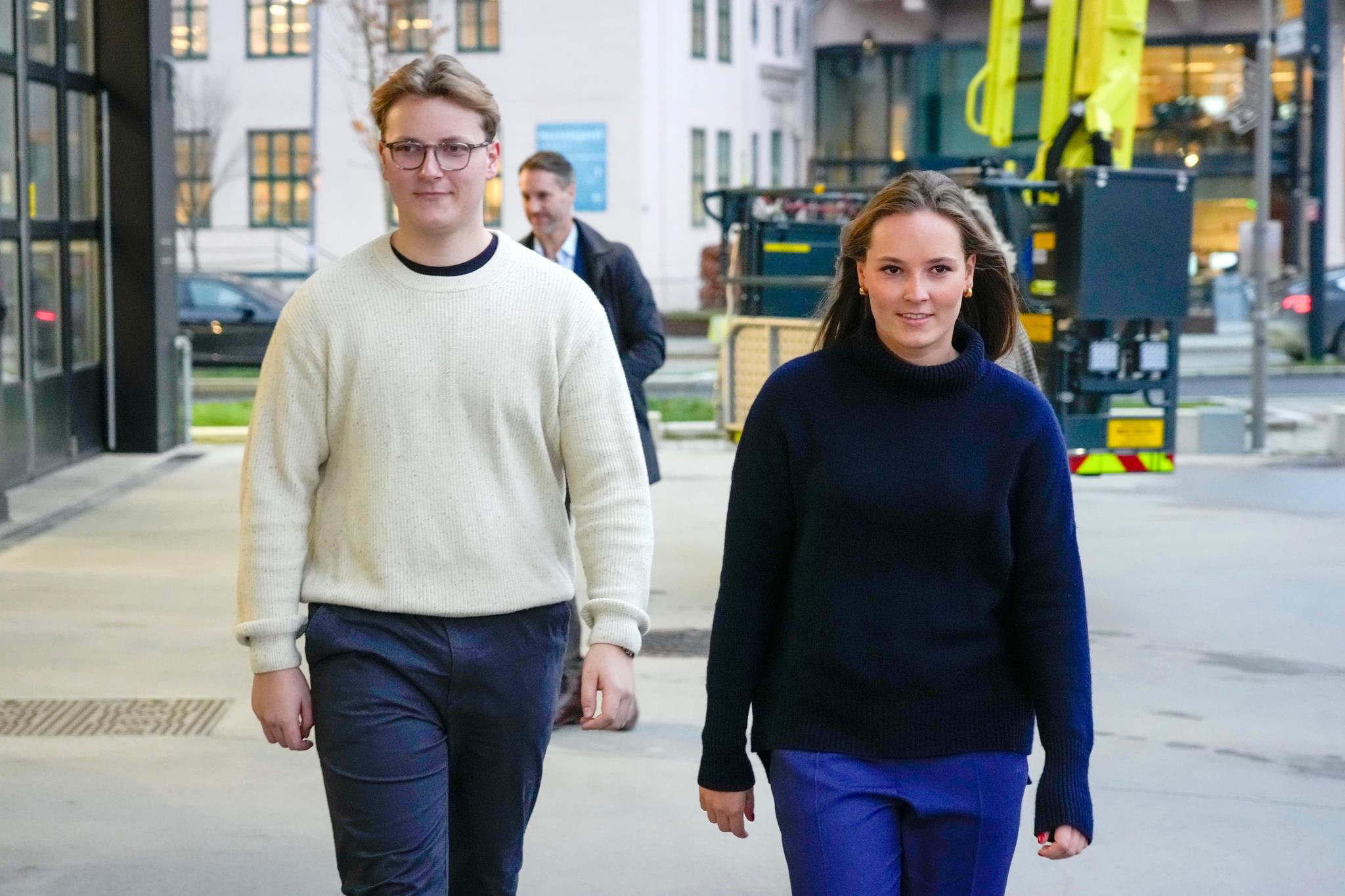 Princess Ingrid Alexandra Visits Sentrum Fire Station — Royal Portraits ...