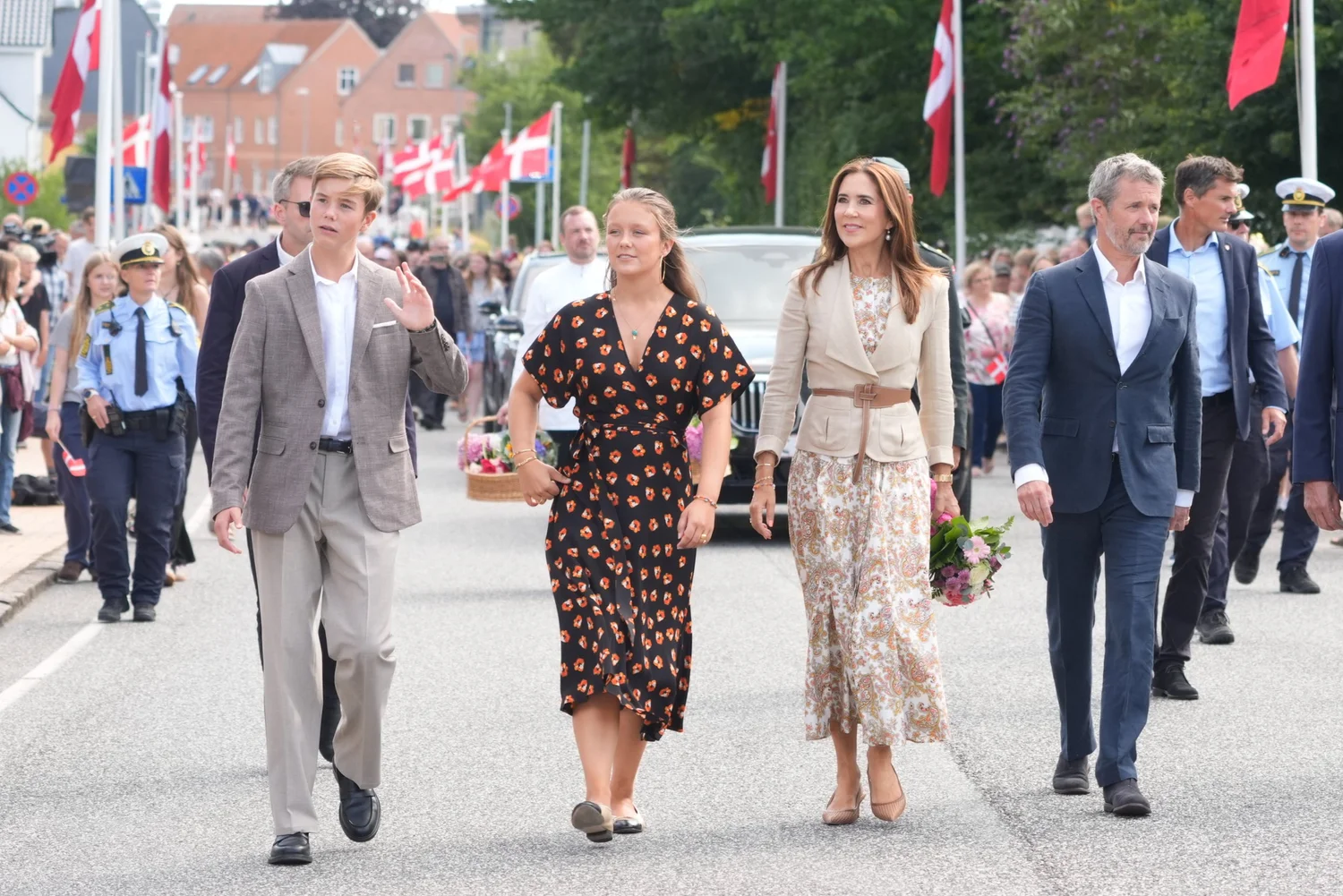 The King and Queen of Denmark Arrive at Gråsten Palace — Royal ...