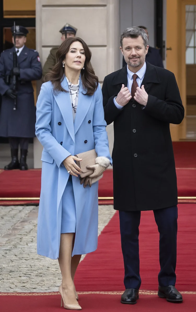 The Crown Prince and Crown Princess of Denmark Visit Warsaw, Poland ...