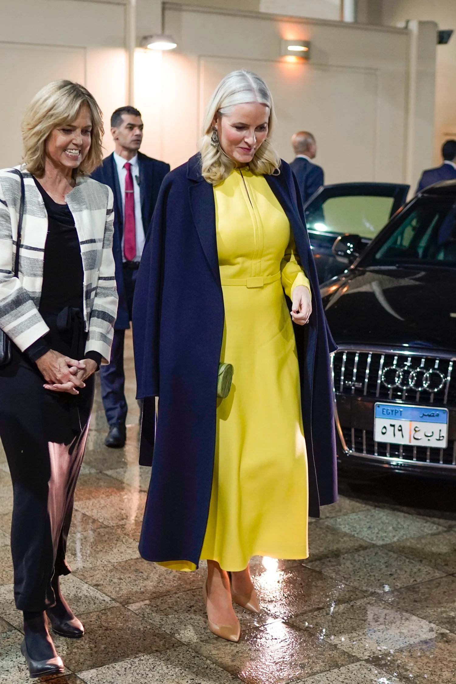 Crown Princess Mette-Marit Attends Reception at the Norwegian Embassy ...
