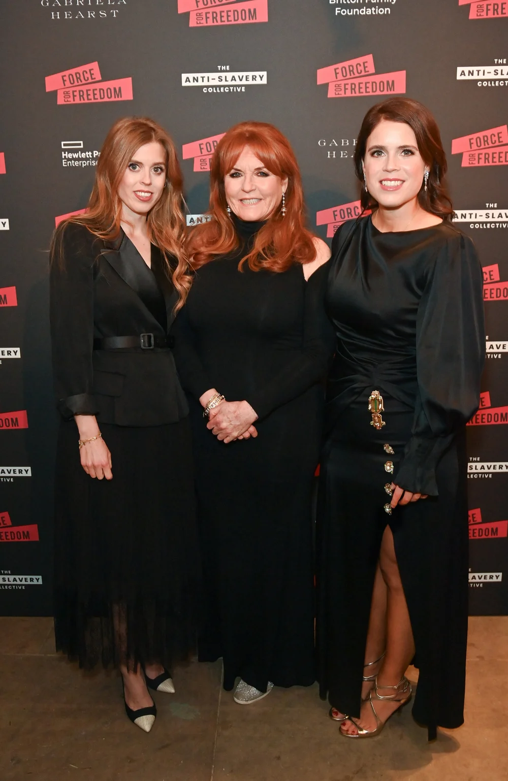 The Princesses of York Attend The Anti Slavery Collective's Inaugural ...