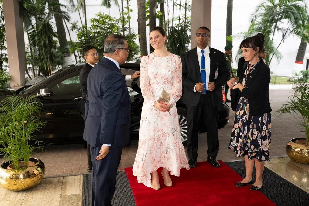 Crown Princess Victoria Attends Official Dinner Hosted by Prime ...