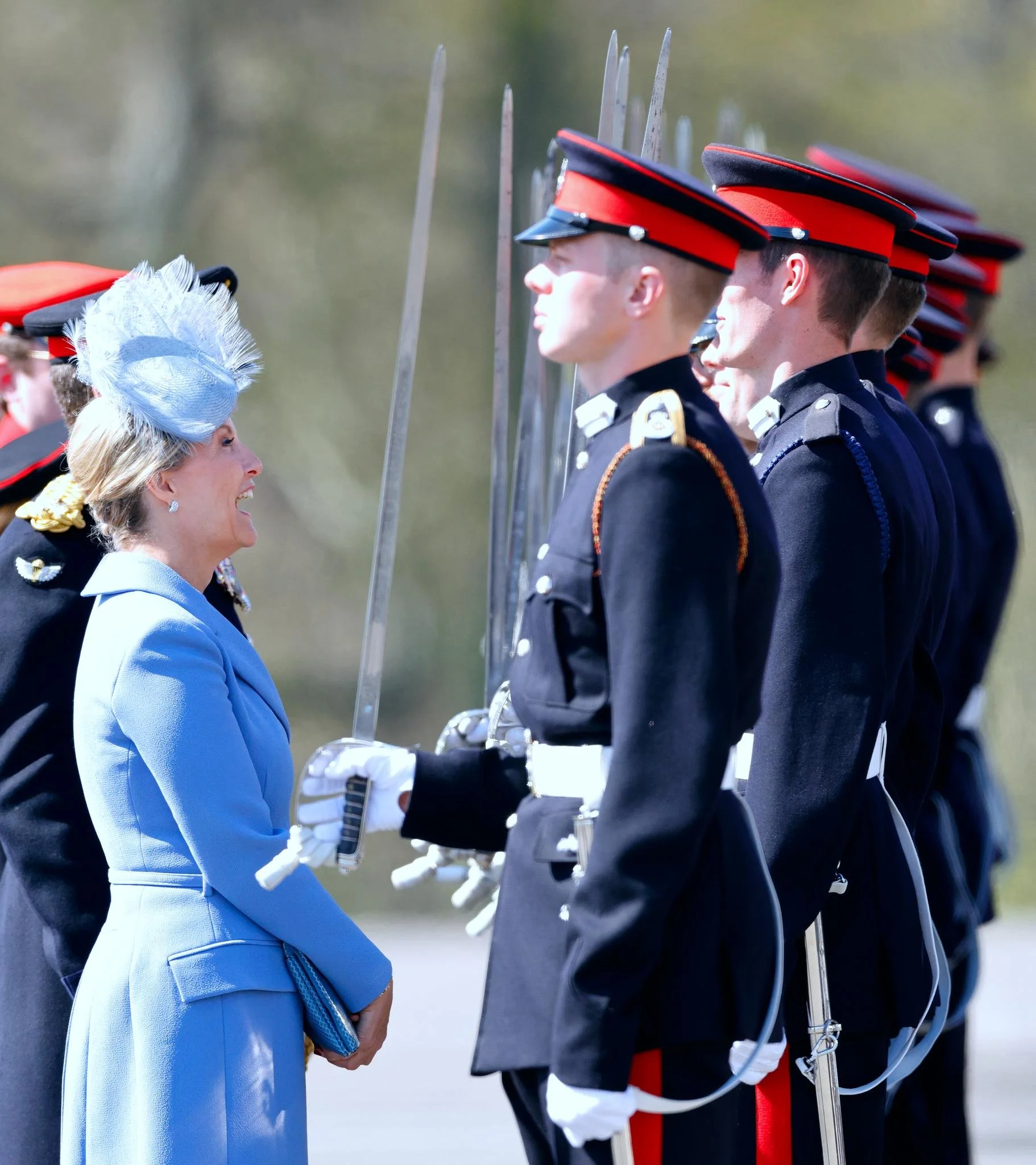 The Duchess of Edinburgh Attends the Sovereign's Parade in Camberley ...