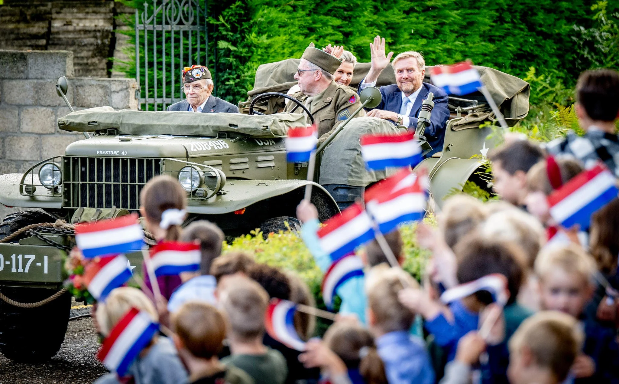 The King and Queen of the Netherlands Attend Event Marking the 80th ...