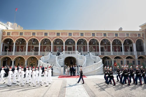 The Prince and Princess of Monaco Welcome the President and First Lady ...