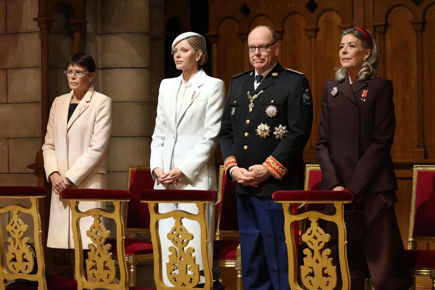 Princess Caroline and Princess Stephanie Attend National Day 2025 ...