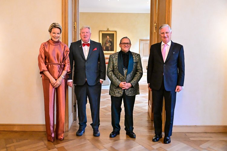 The King and Queen of the Belgians Present the King's Dutch Literature ...