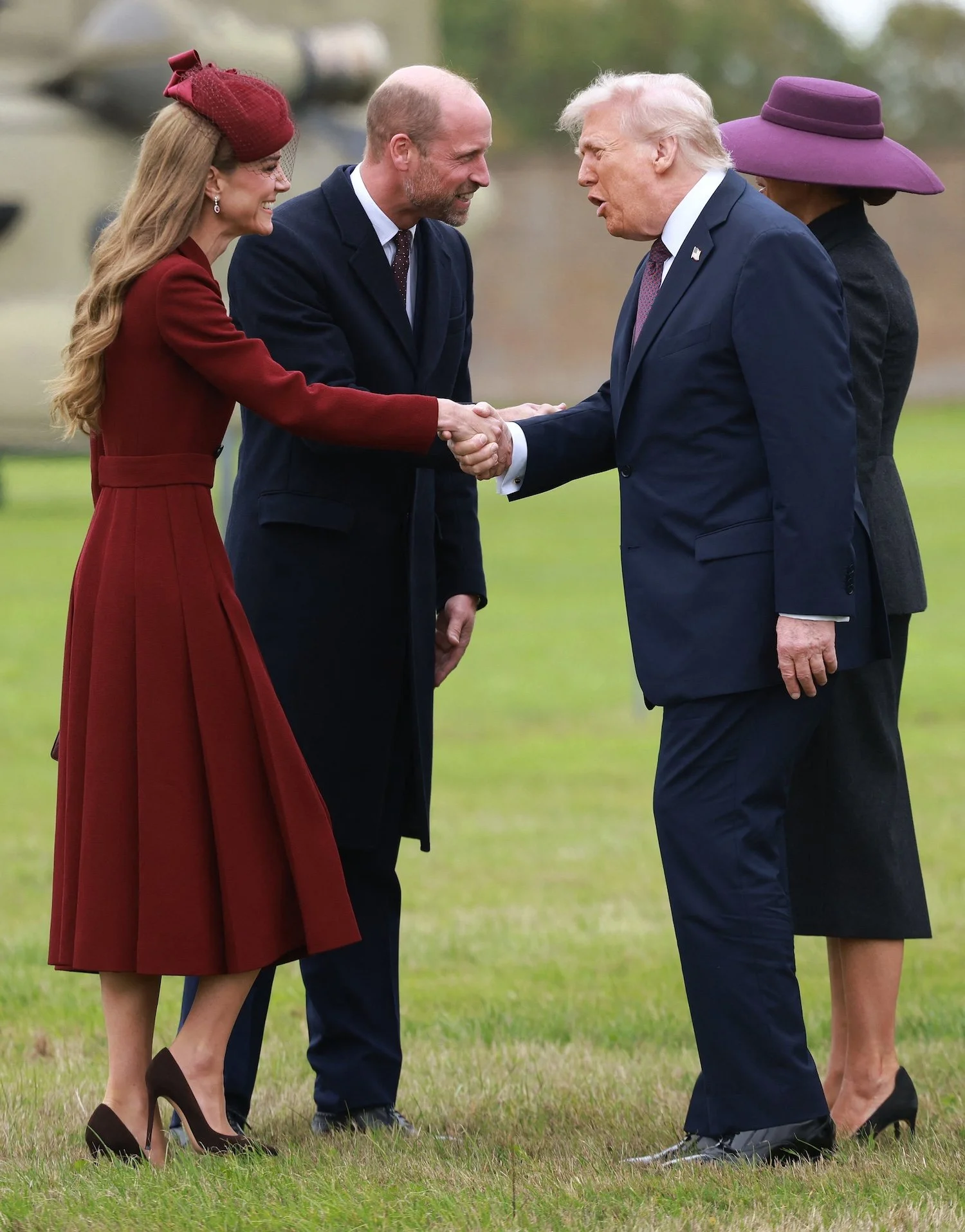 The Prince and Princess of Wales Welcome the President and First Lady ...