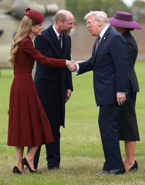 The Prince and Princess of Wales Welcome the President and First Lady ...