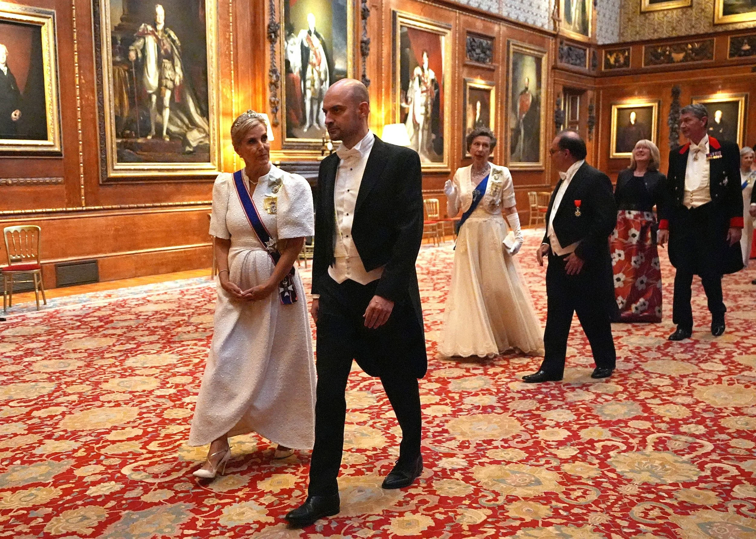 The Duke and Duchess of Edinburgh Attend State Banquet in Honour of the ...