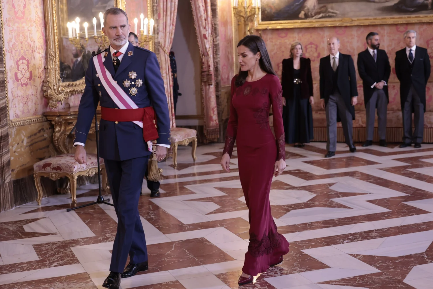 The King and Queen of Spain Attend New Year's Military Parade 2023 ...