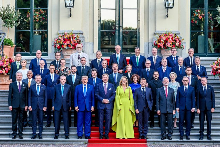 The King and Queen of the Netherlands Host Official Dinner for NATO ...