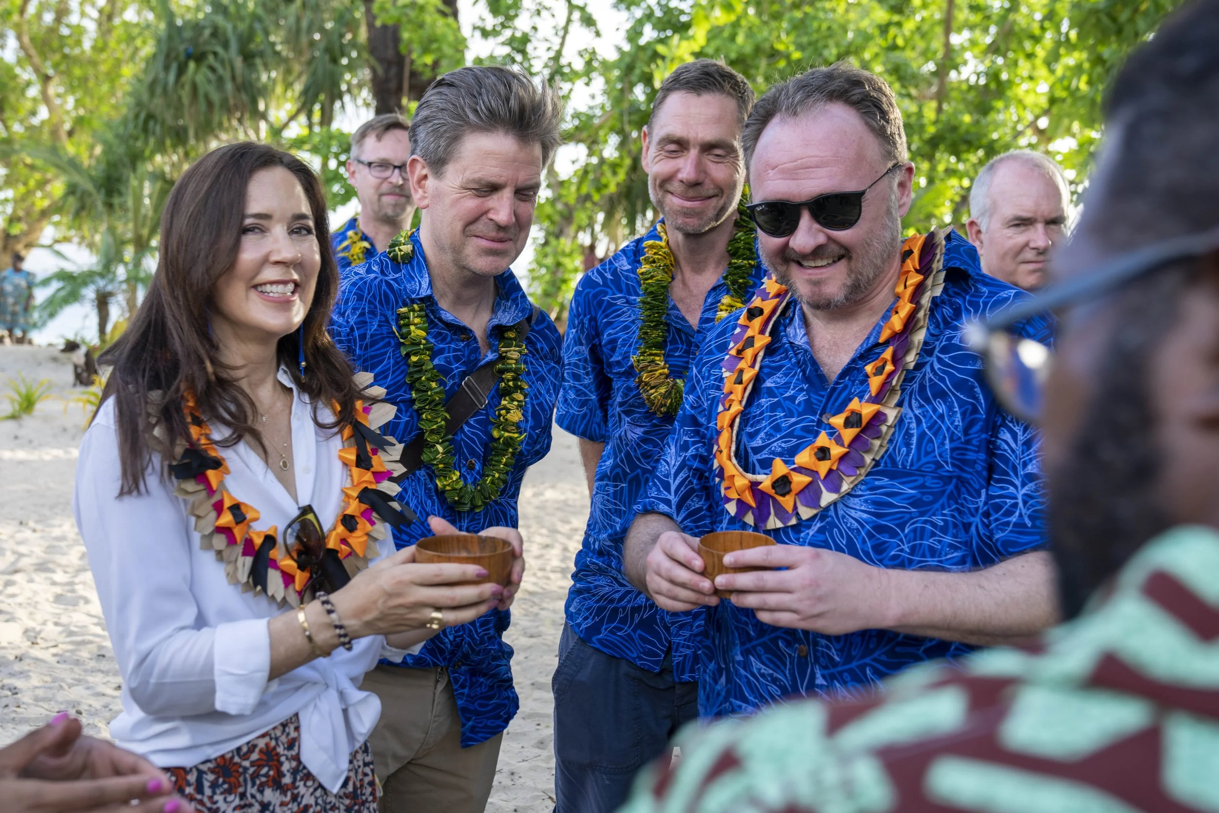 Crown Princess Mary Arrives in the Pele Island, Vanuatu — Royal ...