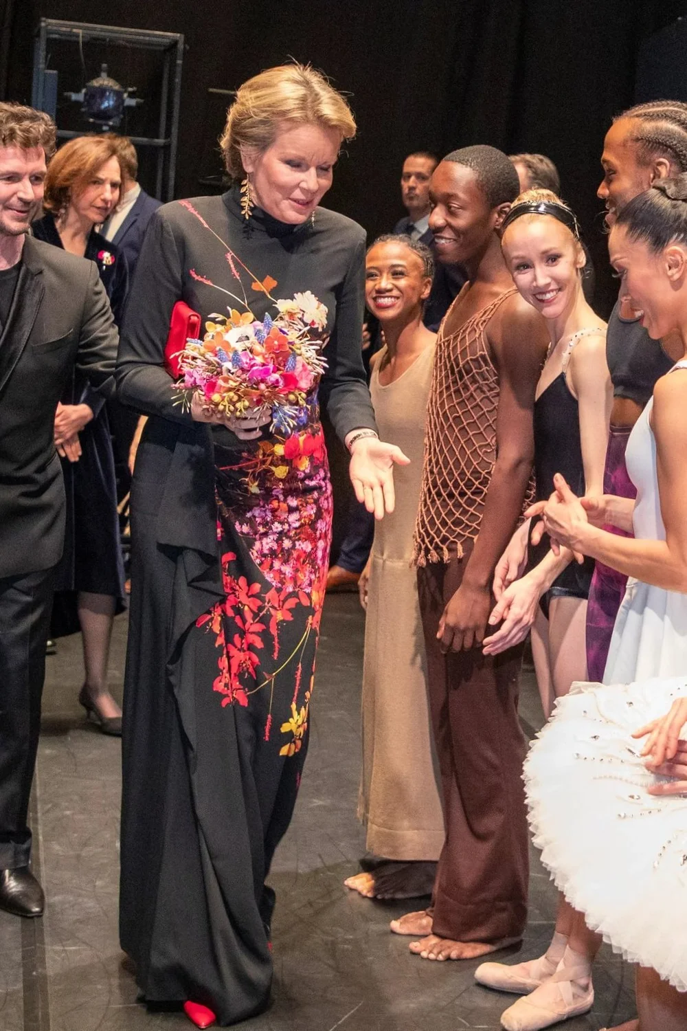 Queen Mathilde Attends Dance Gala Time to Dance — Royal Portraits Gallery
