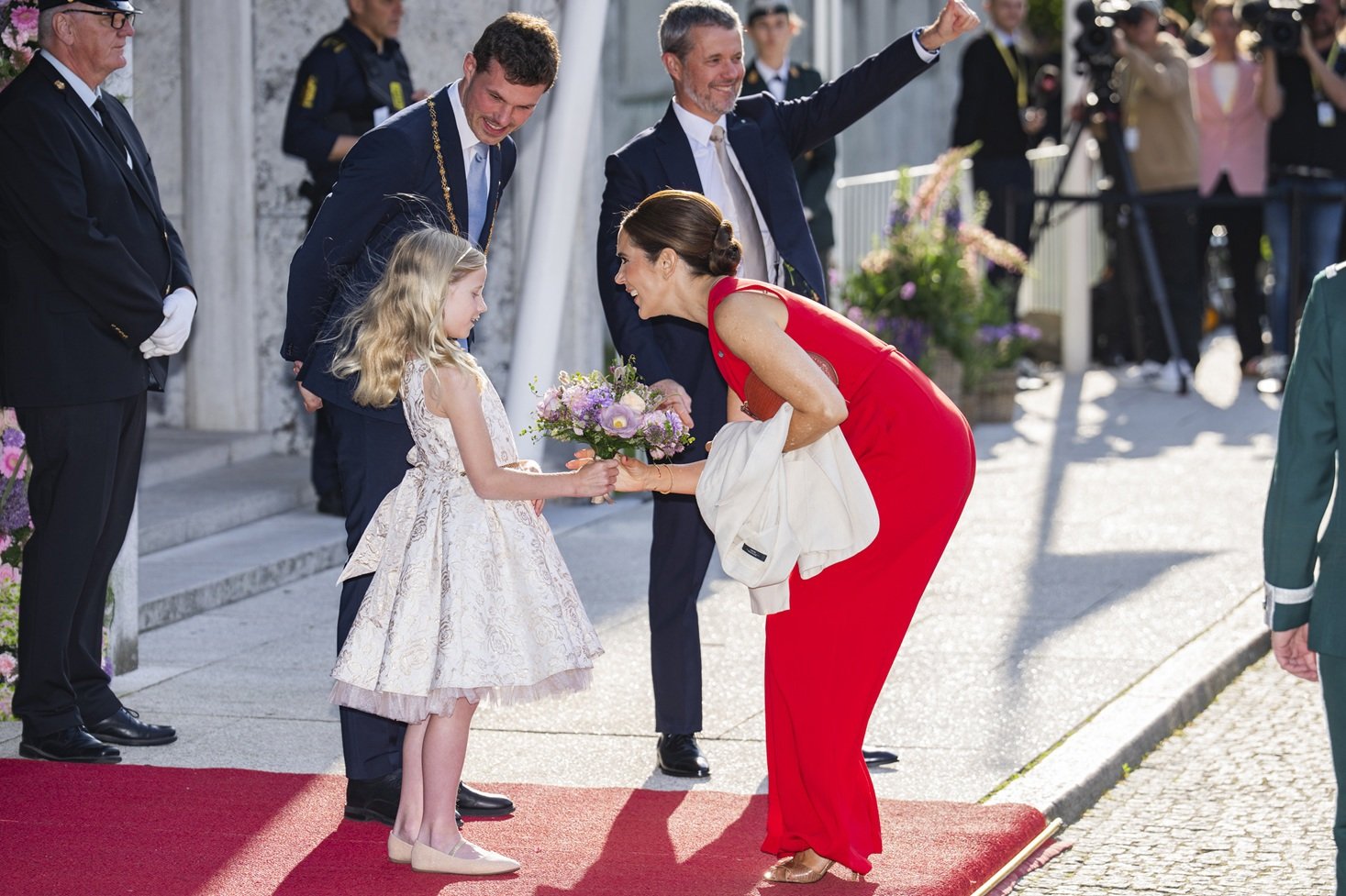 The King and Queen of Denmark Attend Ceremony Celebrating Denmark's ...