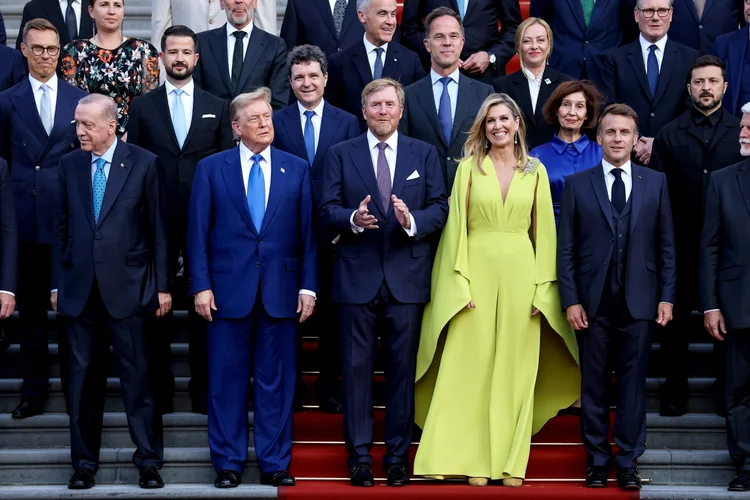 The King and Queen of the Netherlands Host Official Dinner for NATO ...
