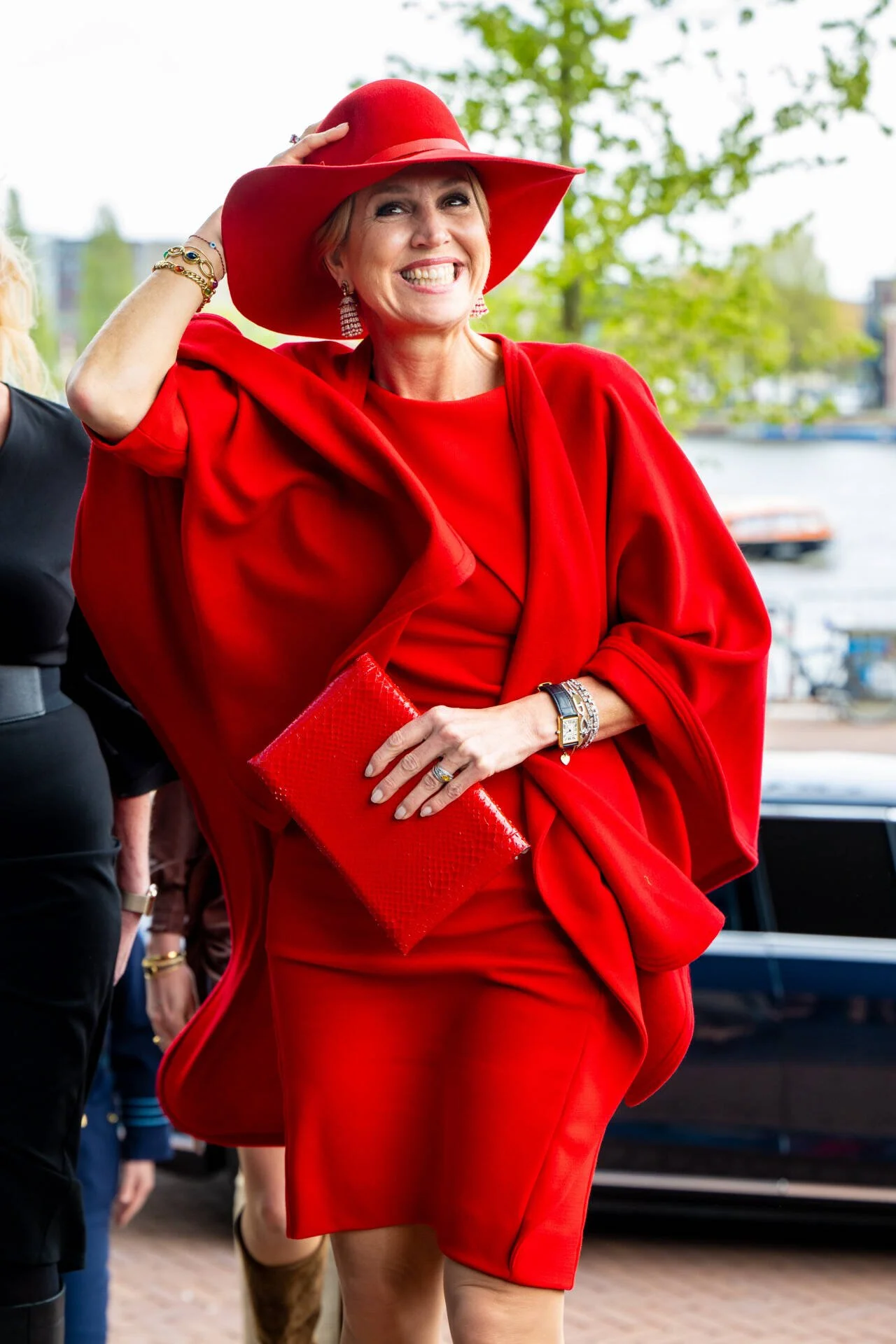 Queen Maxima Visits Restaurant 'A Beautiful Mess' — Royal Portraits Gallery