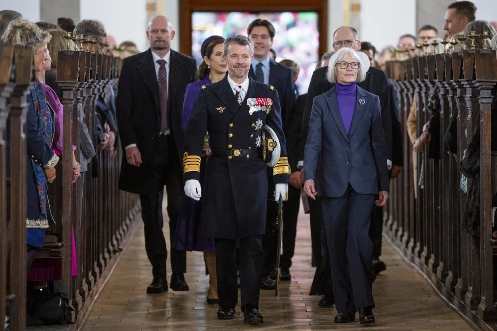 The King and Queen of Denmark Attend Change of Throne Celebratory ...