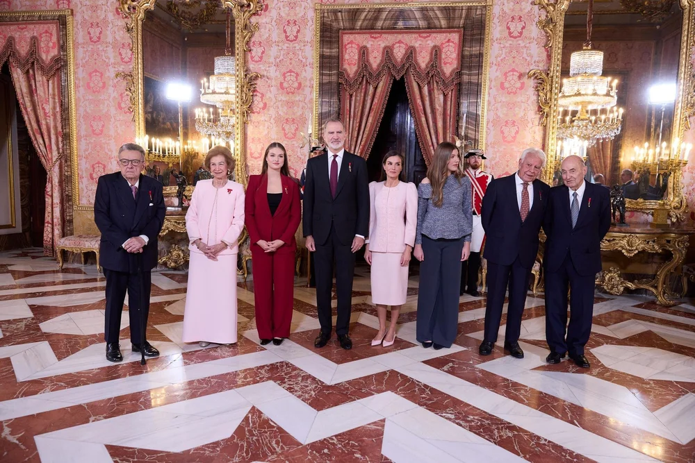 The Royal Family of Spain Attend Investiture Ceremony of the Golden ...