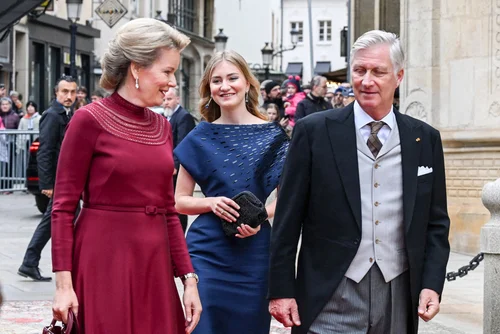 The King and Queen of the Belgians Attend Accession to the Throne ...