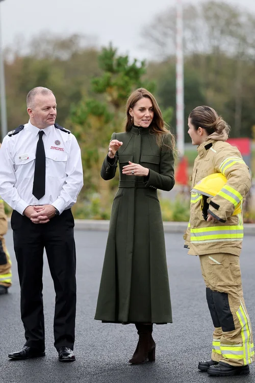 The Prince and Princess of Wales Visit Fire Station in Cookstown ...