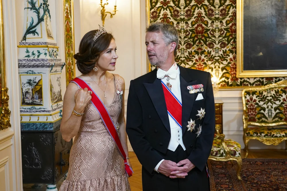 The Crown Prince and Crown Princess of Denmark Attend State Banquet in ...