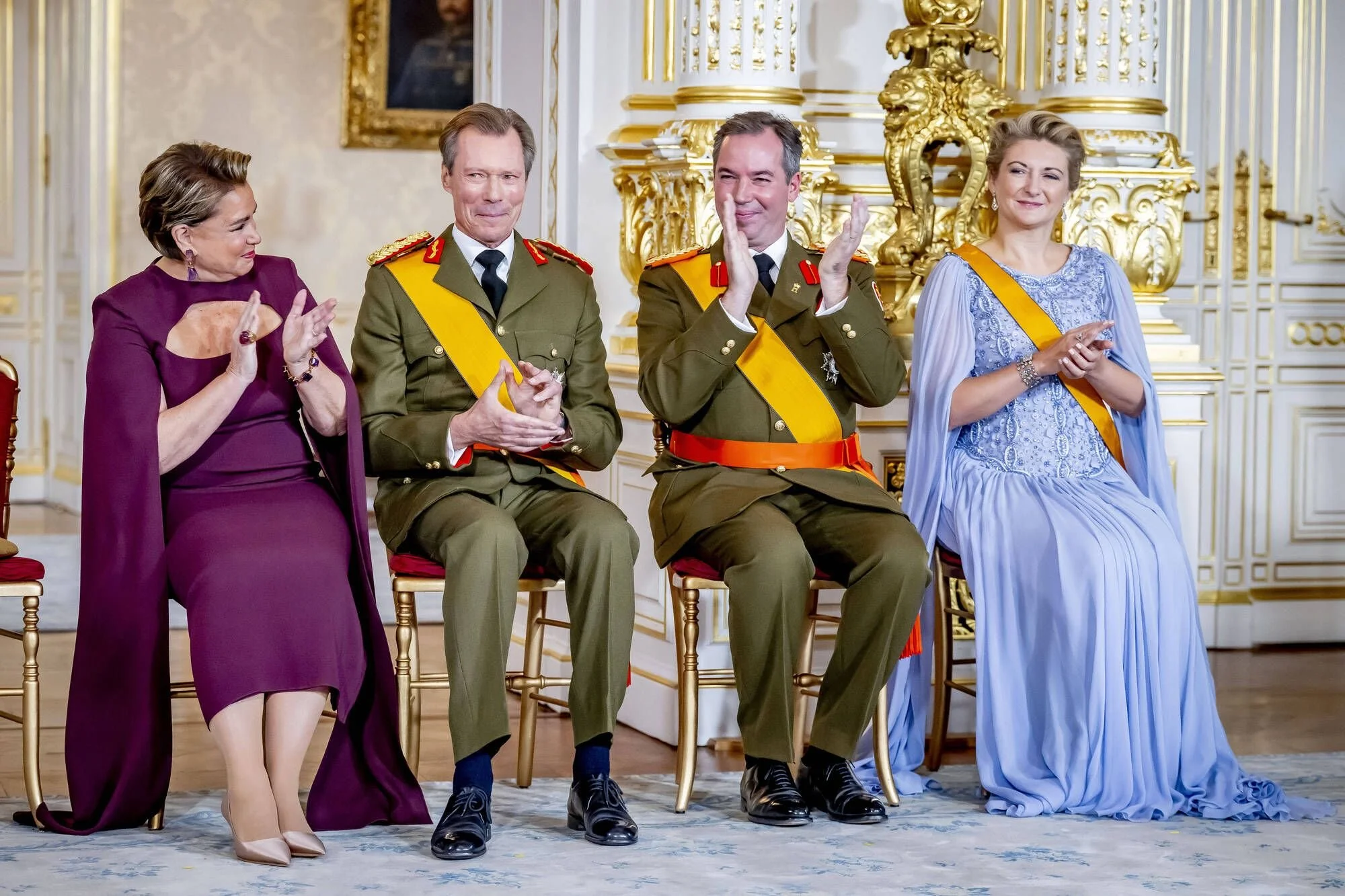 The Grand Duke and Grand Duchess of Luxembourg Attend Accession to the ...