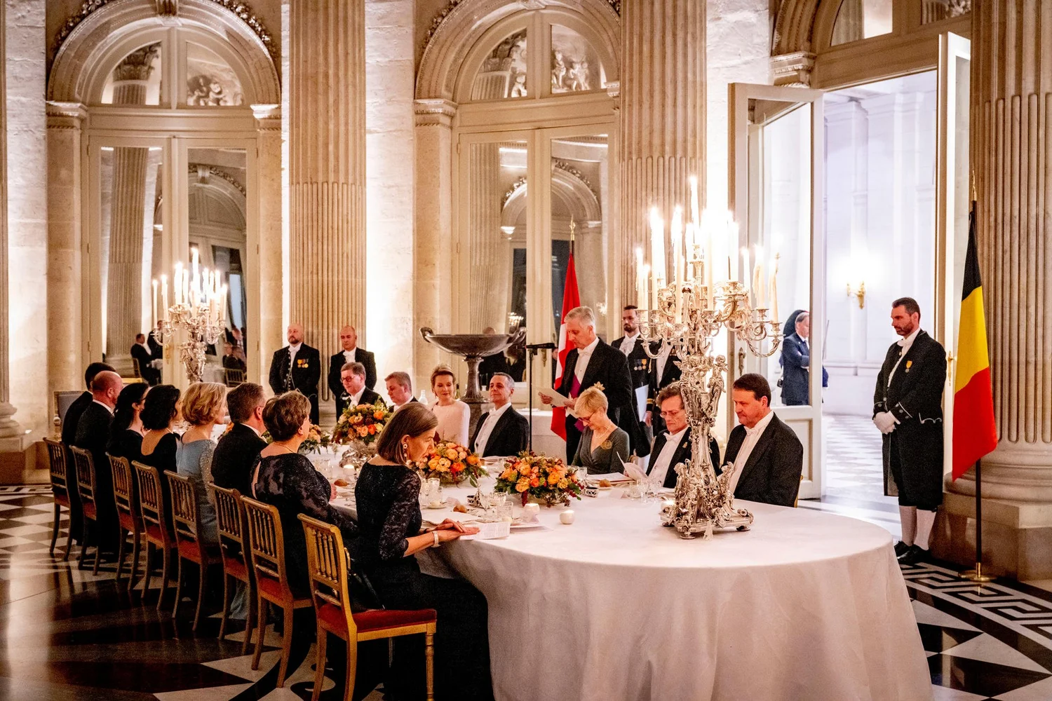 The King and Queen of the Belgians Host State Banquet in Honour of the ...