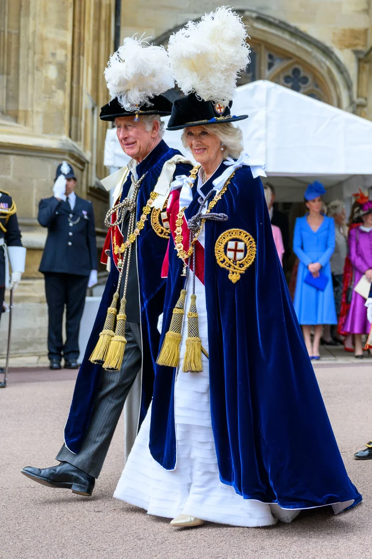 The Duchess of Cornwall is Installed a Royal Lady of The Garter — Royal ...