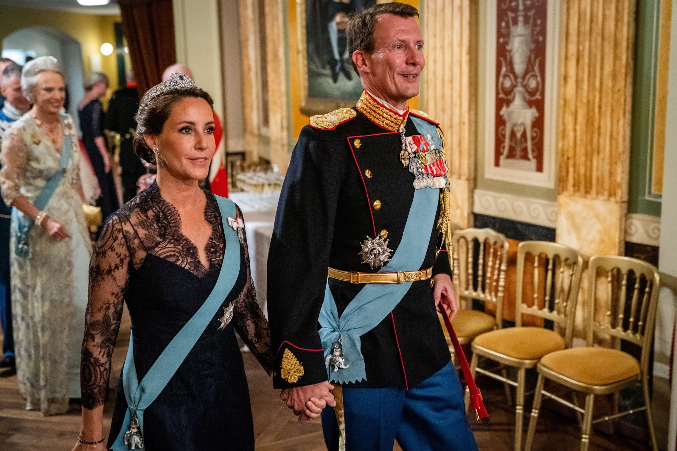 Princess Marie Attends Gala Performance Celebrating Queen Margrethe II ...