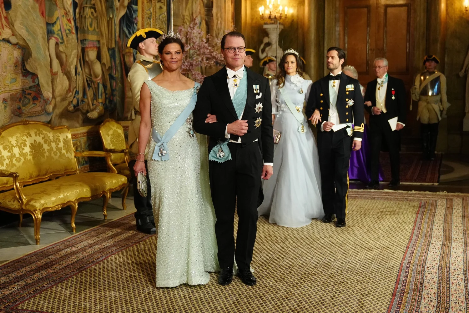 Crown Princess Victoria Attends State Banquet Hosted in Honour of the ...