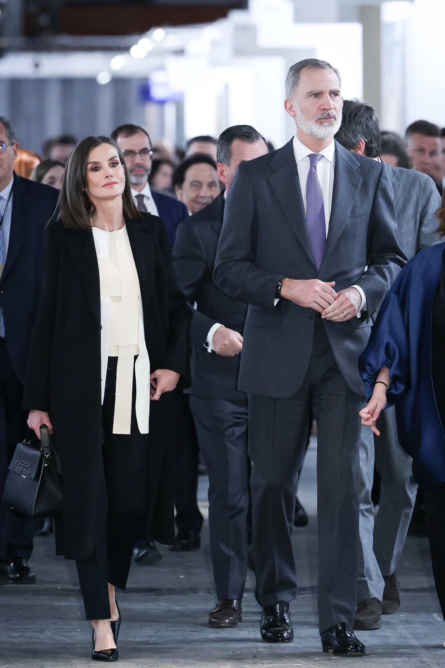 The King and Queen of Spain Inaugurate ARCO 2024 — Royal Portraits Gallery