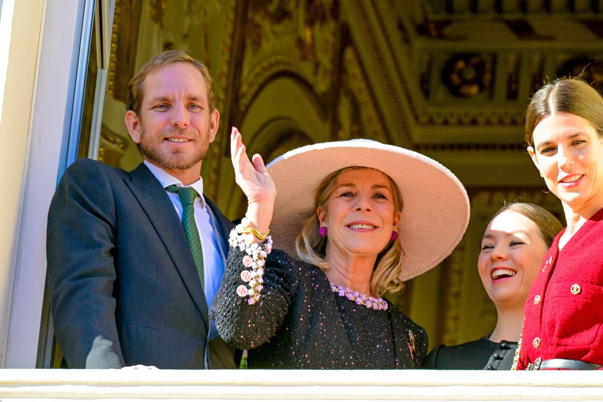 Princess Caroline and Princess Stéphanie Attend Monaco National Day ...