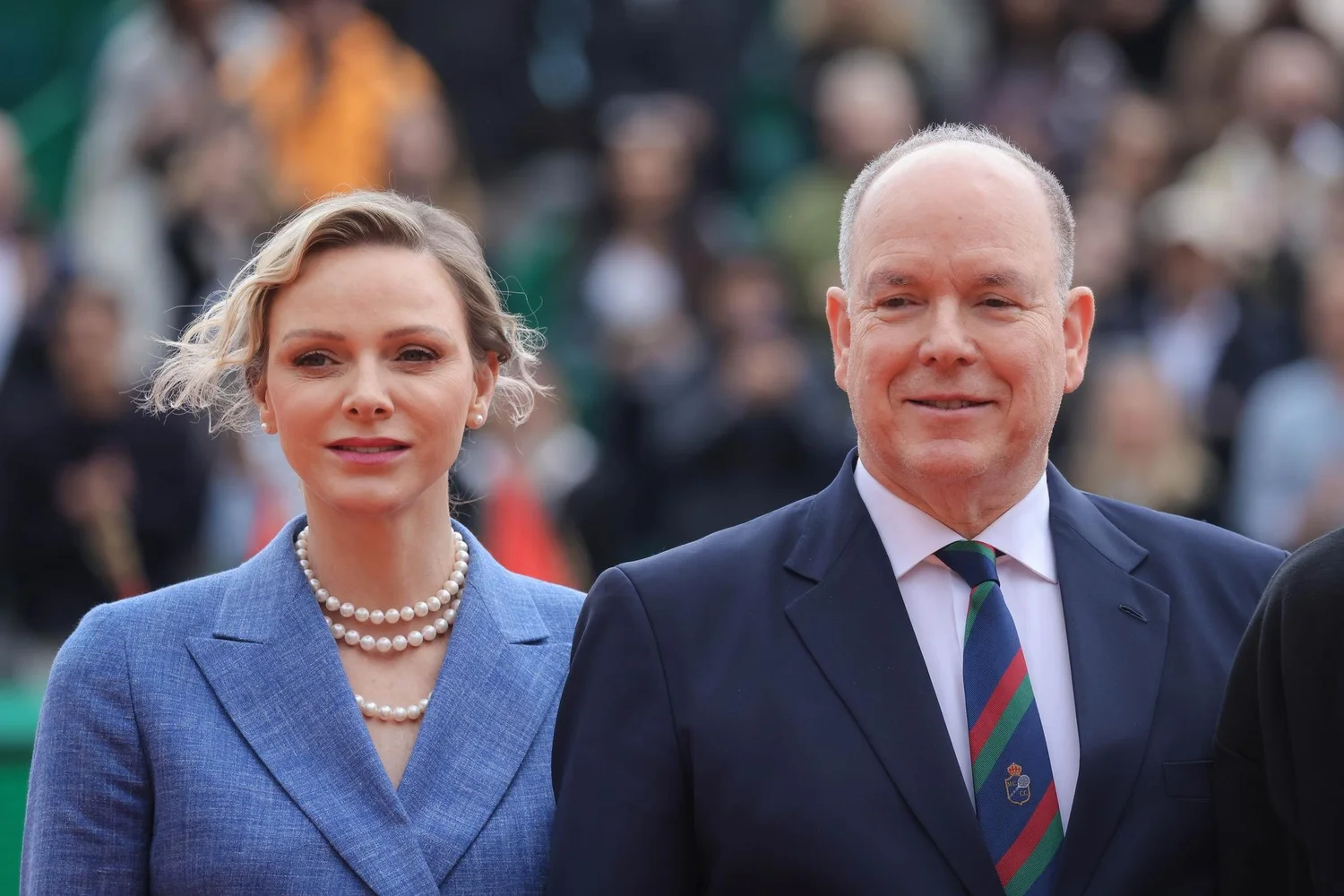 The Prince and Princess of Monaco Attend Rolex Monte-Carlo 2025 Masters ...