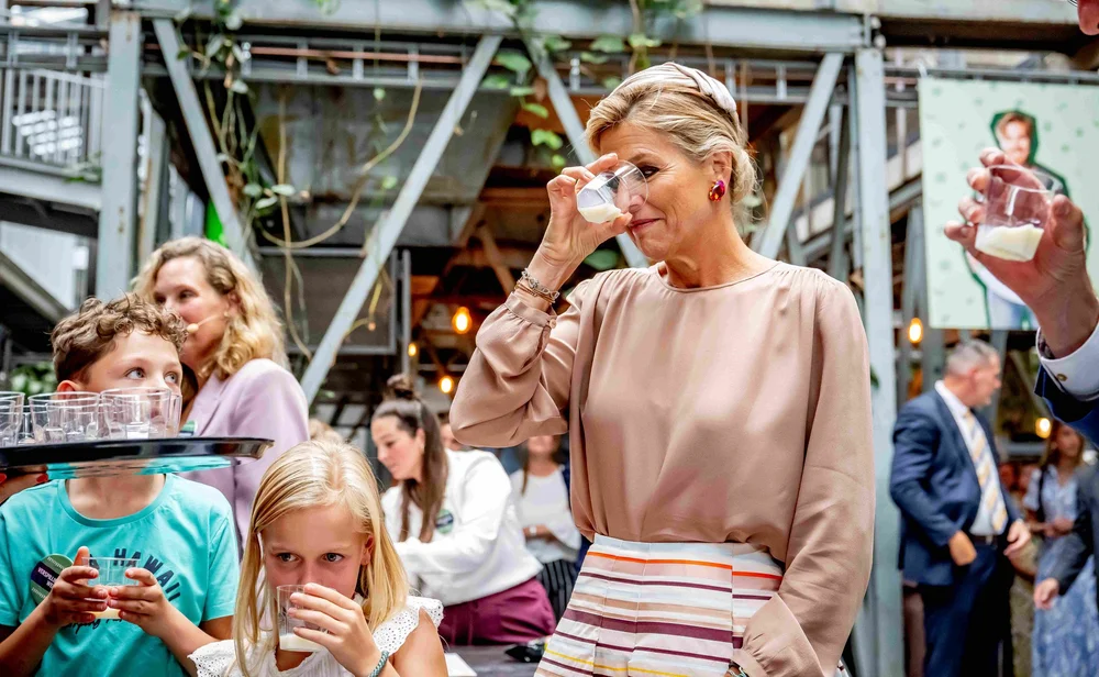 Queen Maxima Attends Waste-Free Week Event in Veghel — Royal Portraits ...