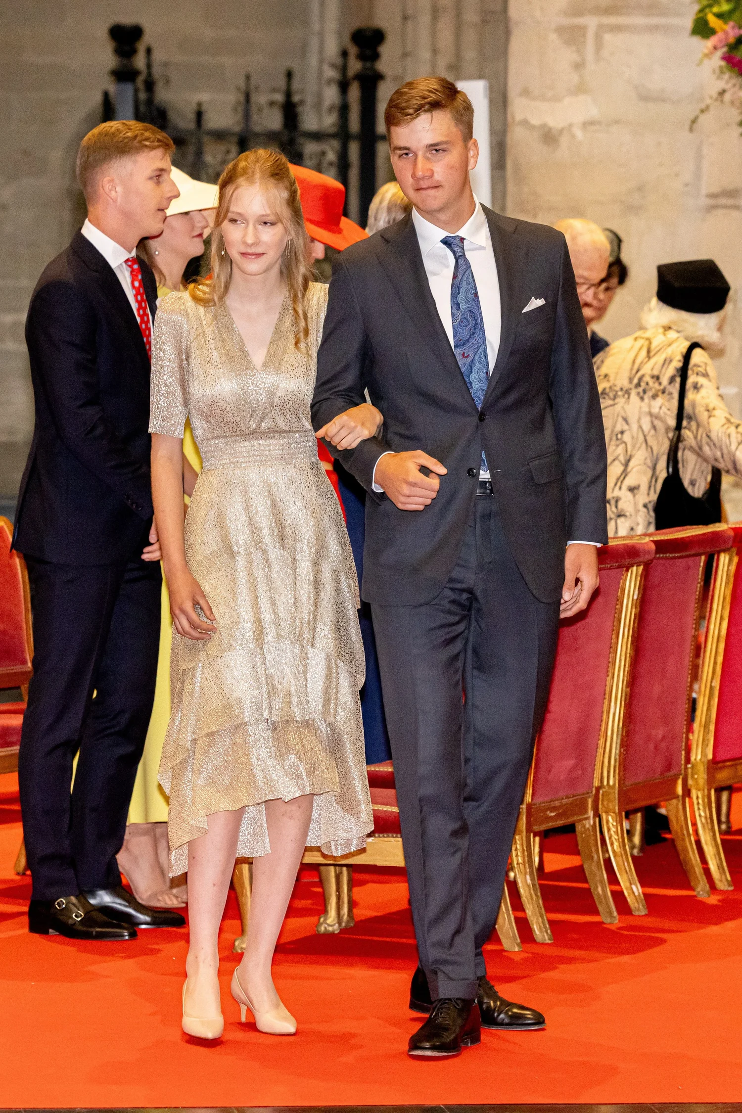 The King and Queen of the Belgians Attend National Day 2023 Te Deum ...