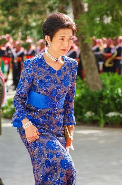 The Princess Takamado and Princess Tsuguko Attend Wedding of Crown ...