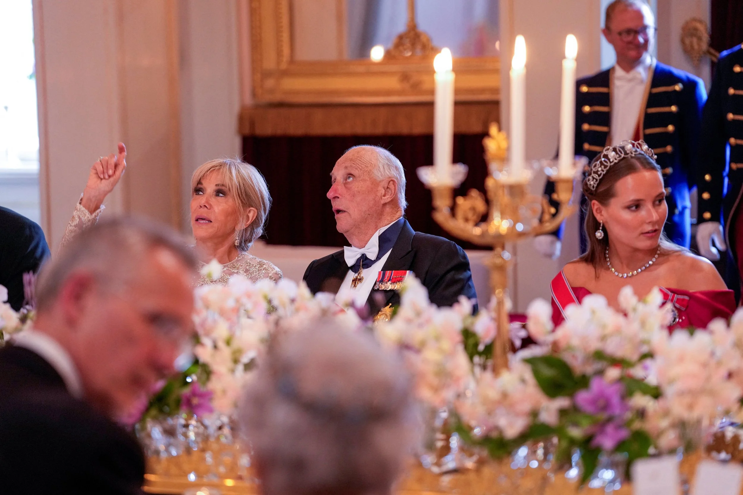 Princess Ingrid Alexandra Attends State Banquet Held for the President ...