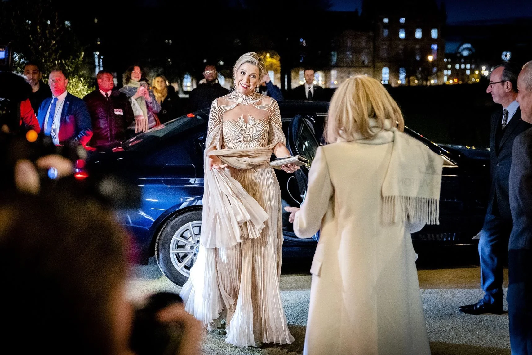 Queen Maxima Visits Iris Van Herpen Exhibition in Paris — Royal ...